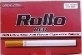סיגריות טיובס ריקות למילוי ROLLO